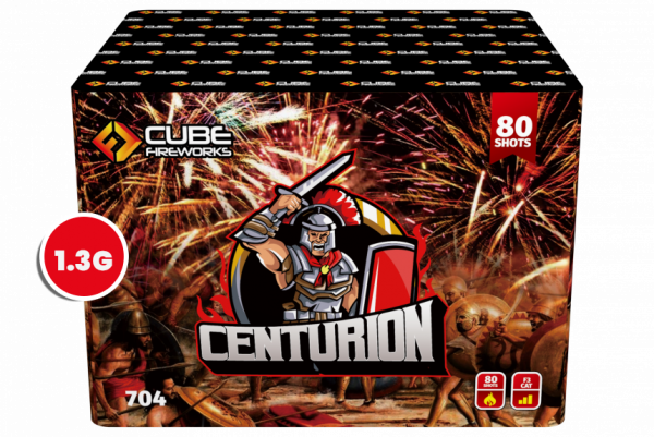 Centurion 80 Shot Cake By Cube Fireworks - SALE! - Fireworks Direct
