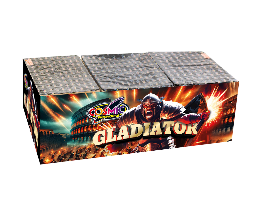 Gladiator 100 Shots Compound Cake By Cosmic Fireworks - HALF PRICE SAL ...