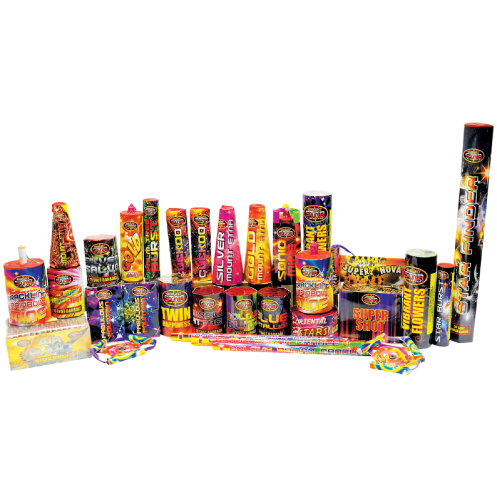 Imperial Selection Box 50pce By Bright Star Fireworks - BUY 1 GET 1 FR ...