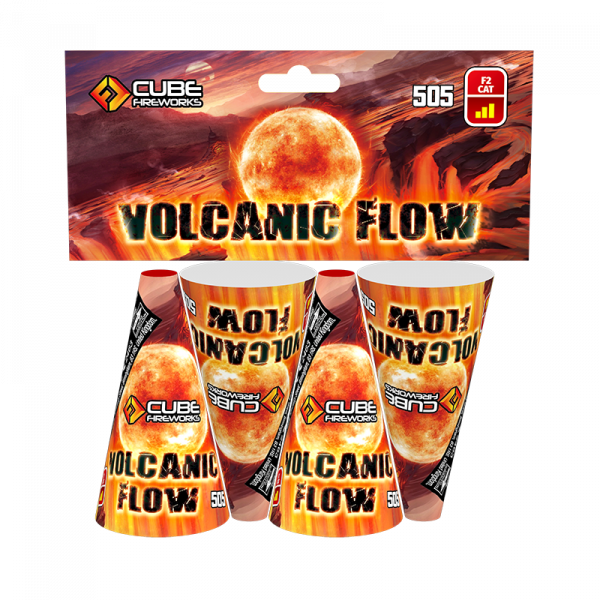 Volcanic Flow 4pack By Cube Fireworks - BUY 1 GET 2 FREE! - Fireworks ...